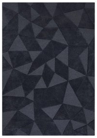 Šedý vlněný koberec 170x120 cm Shard - Flair Rugs