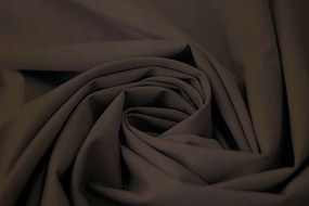 Bavlněné povlečení Jednobarevné - tmavě hnědé Velikost: 140 x 200 + 70 x 90