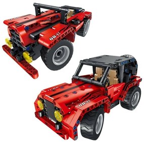 Tech bricks 8017 r/c jeep 2v1, 333 dílků
