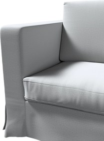 Potah na pohovku IKEA  Karlanda 3-místná nerozkládací, dlouhý barva šedá látka sametová
