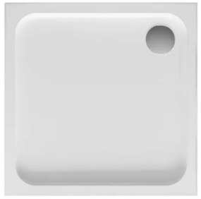 Polimat Čtvercová akrylátová sprchová vanička Full 80x80 (90x90) Barva: Bílá, Rozměry (cm): 80x80