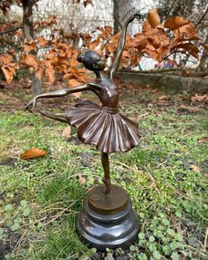 Vídeňský bronz socha soška - Balerína 5