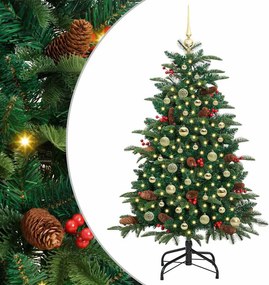 Umělý vánoční stromeček Zelená 150 cm PVC, kov a plast 3395545