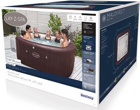 Bestway Vířivka Lay-z-Spa Maldives Pro7 2025, WiFi, aplikace, LED, 5-7 osob, 6001U J-6001U