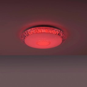 LED stropní svítidlo Lucca, RGB/CCT, Ø 51cm