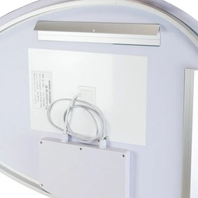 Mereo Mereo, LED zrcadlo elipsa 80x50 cm, zadní osvětlení a odmlžování, MER-CN184