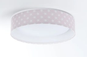 LED Stmívatelné svítidlo GALAXY KIDS LED/24W/230V hvězdičky růžová/bílá + DO