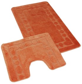 Kvalitex Koupelnová a WC předložka rám terra SADA 60 x 100 cm + 60 x 50 cm