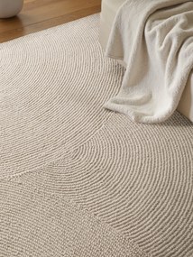 Hanse Home, Kusový koberec Calmio 106220 Natural White, 80x150, bílá, ložnice