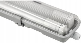 BERGE Hermetické svítidlo 120cm + 2x LED trubice - neutrální bílá