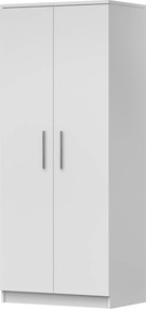 IDZ Šatní skříň OMEGA I 2D 06, 80 cm Bílá