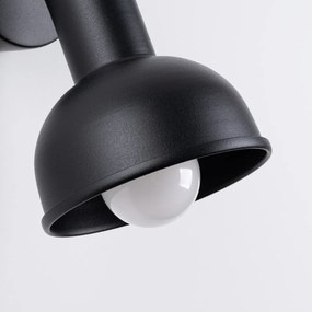 Sollux Lighting Nástěnné svítidlo ELBA černé