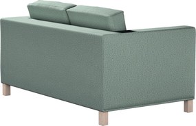 Potah na pohovku IKEA  Karlanda 2-místná, krátký barva zelená látka pletený vzor