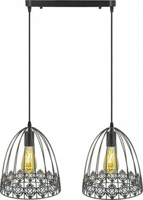 Závěsná loftová lampa Klatka 6802/2 Zwis -01 Elem