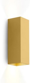 Nástěnné svítidlo úzký kvádr Box Wall Mini 2.0  Nástěnné svítidlo úzký kvádr Box Wall Mini 2.0 Barva: Zlatá