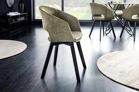 Designová židle Colby zelená