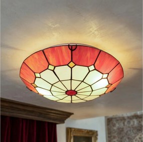 BRILAGI - Tiffany vitrážové stropní svítidlo SIENNA 2xE27/60W/230V pr. 40 cm