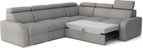 Sedací souprava OSLO L + křeslo + taburet | 315x250 | rozkládací + 2x úložný prostor | VÝBĚR TKANIN