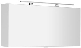 Sapho CLOE galerka s LED osvětlením 120x50x18cm, bílá - CE120-0030