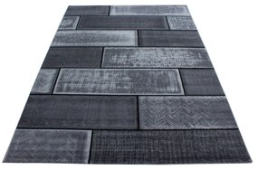 Ayyildiz Kusový koberec PLUS 8007, Černá Rozměr koberce: 160 x 230 cm