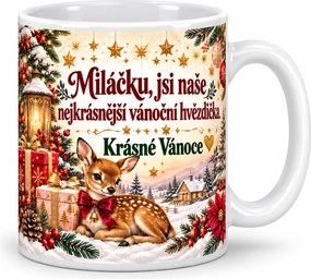 Vánoční hrnek pro vnučku – 300 ml