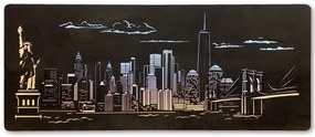 Li-Go "New York" světelný obraz 230V 120x50cm provedení povrchu: dub