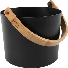 Narvi Black vědro hliníkové černé 6,5L