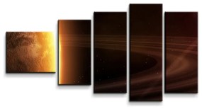Sablio Obraz - 5-dílný Vesmír - 100x60 cm