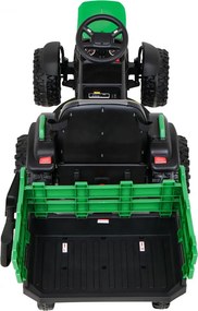 Ramiz Titánový traktor s přívěsem zelený