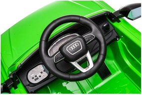 LEAN CARS Elektrické autíčko Audi RS Q8 LED MP3 dálkové ovládání zelené