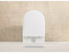 Villeroy & Boch 9M78S101 - Záchodové prkénko SoftClose SUBWAY 2.0 bílá