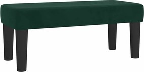 Box spring postel s matrací tmavě zelená 80 x 200 cm samet 3137992