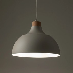 TK Lighting Béžový závěsný lustr Cap pro žárovku E27 TK5664