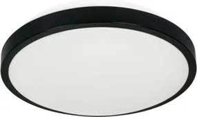 Stropní svítidlo ORNO SELENE CL/2XE27-10MV/B, 2xE27 senzor pohybu, max. 2x60W IP54, průměr 30,5cm, černá