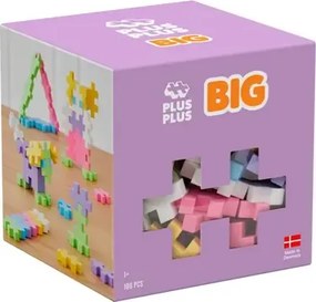 PLUS-PLUS Stavebnice BIG Pastel Mix / 100 dílků