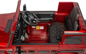 Toyz VŮZ NA AKUMULÁTOR MERCEDES BENZ G63 AMG WINE RED