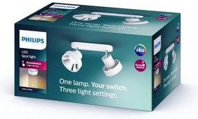 Philips 50602/31/P0 - LED Bodové svítidlo BUKKO 2xLED/4,5W/230V