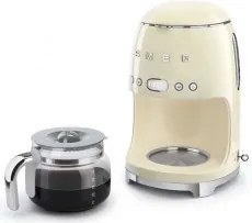 SMEG DCF02SSEU kávovar na přelévanou kávu, stříbrná
