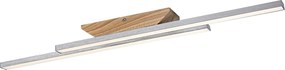 Rabalux Chromové stropní LED svítidlo Tamur 800mm 21W 71084