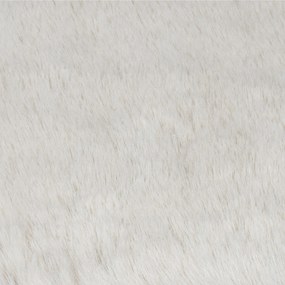 Flair Rugs, Kusový koberec Ivy Faux Fur Cream, 120x170, bílá, ložnice