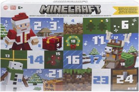 Mattel minecraft adventní kalendář 2024, hxm86