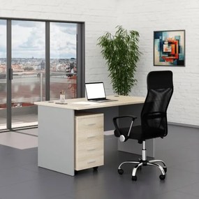 Sestava kancelářského nábytku SimpleOffice 1, 140 cm