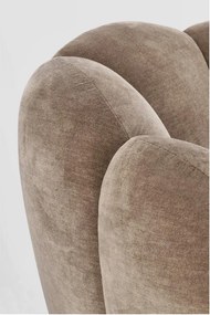 Taupe křeslo Tulip – Bizzotto