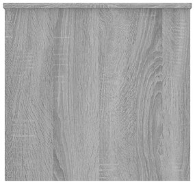 Konferenční stolek šedý sonoma 102x55,5x52,5cm kompozitní dřevo - Default Title