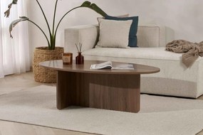 Designový konferenční stolek Wealote 120 cm vzor ořech