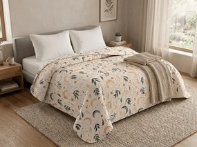Přehoz na postel BOHO MOON, krémový Rozměr: 220 x 240 cm