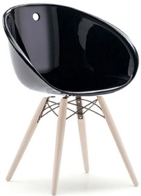 Pedrali Židle GLISS 905 - dřevěná podnož