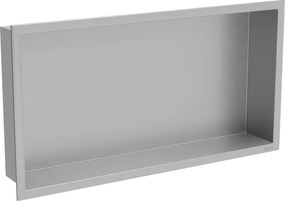 Mexen X-Wall-R, polička na zapuštění na obklad s límcem 60 x 30 cm, ocelová, 1910603010