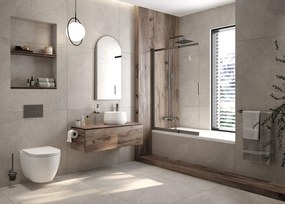 Deante Toilet bowl, with seat, rimless