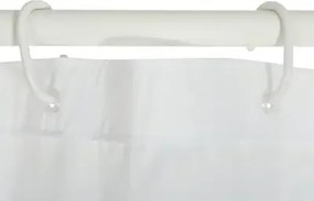 MSV MALTA sprchový závěs motiv růžový bílý / 180 x 200 cm / polyester